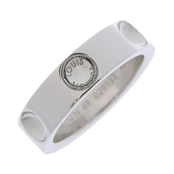 Louis Vuitton | Jewelry | Pre Loved Louis Vuitton Lv Volt Ring Silver ...